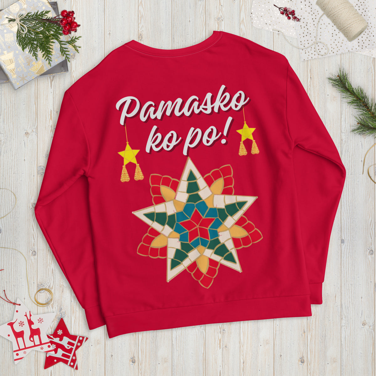 Limited Edition Paskong Pinoy Pangit Sweater – Hella Kulit