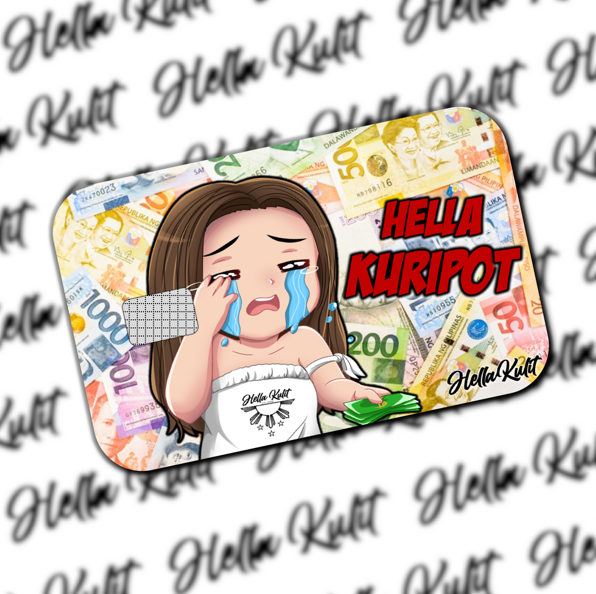 KURIPOT BABAE CREDIT CARD SKIN – Hella Kulit